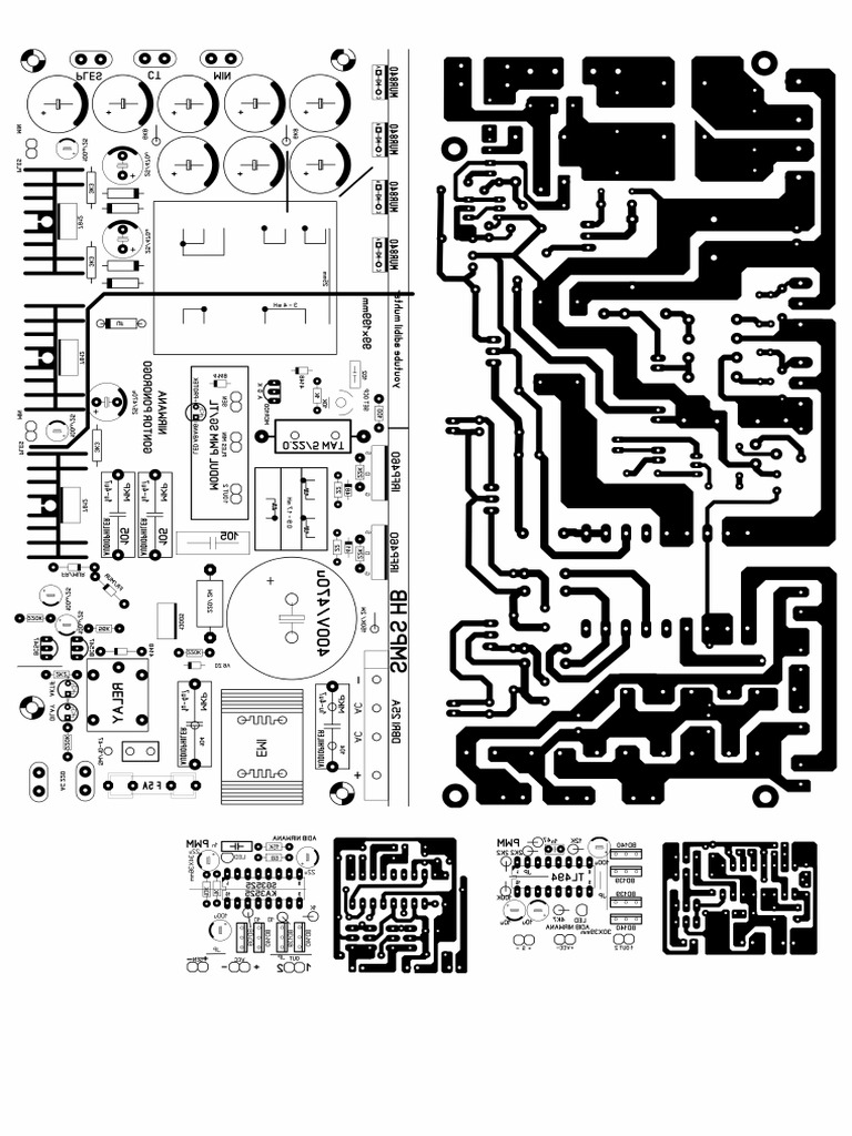 Layout SMPS HB OCP KOMPLIT 2 Plus PWM | PDF