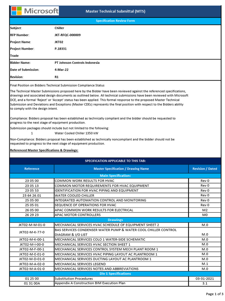 Appendix B - Approved Chiller Catalogue & Technical Data Sheet | PDF ...