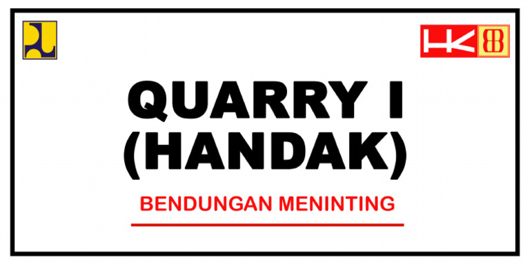 Quarry 1 Handak | PDF