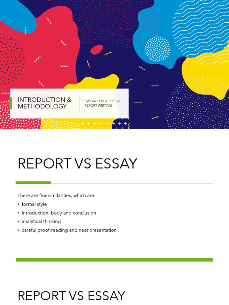 EWC661 Introduction & Methodology | PDF | Essays | Methodology