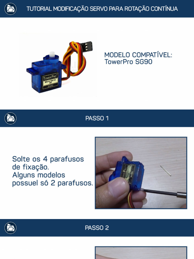 Tutorial Mod Servo Sg90 | PDF