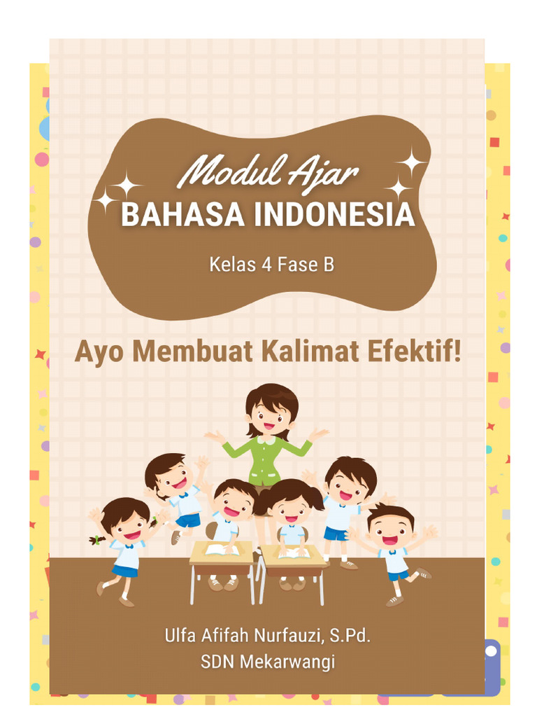 Modul Ajar Kelas 4 Ulfa Afifah Nurfauzi, S.PD | PDF | Karier & Perkembangan