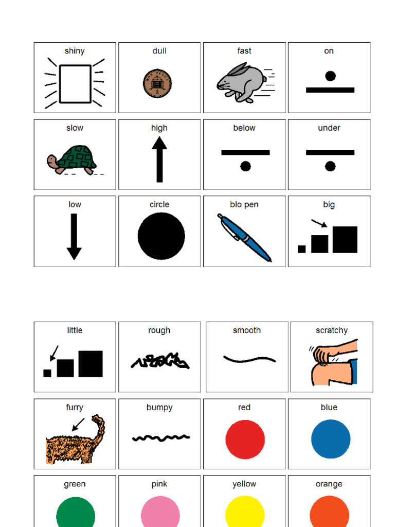 Pecs Starter Symbols-2 | PDF