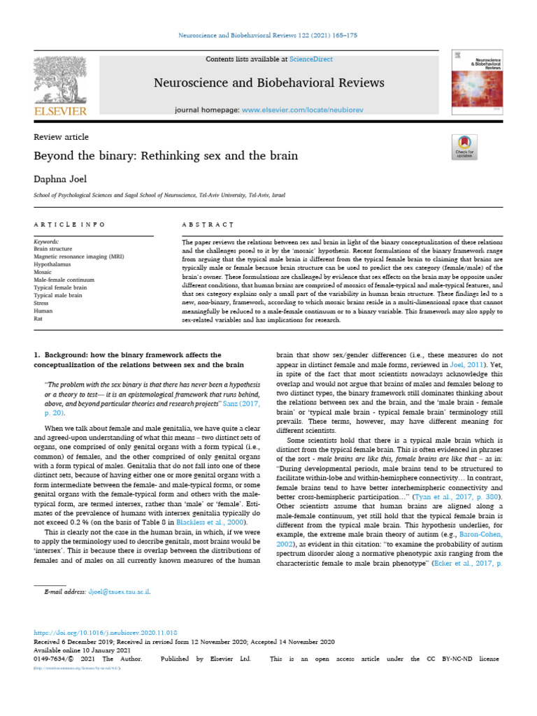 Paper 1 Neuro | PDF | Brain | Testosterone
