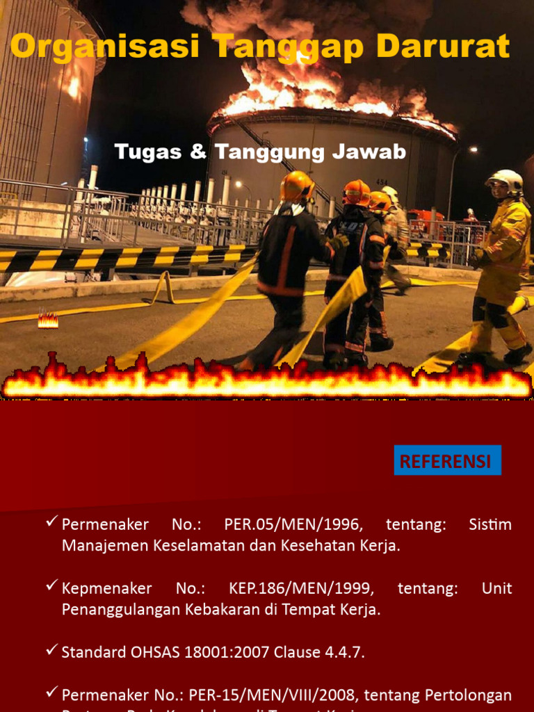 Struktur dan Tugas Tim Tanggap Darurat | PDF