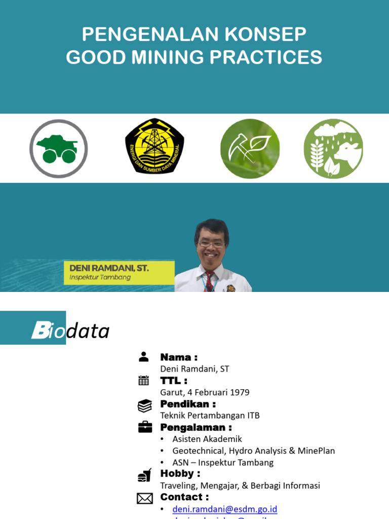 Penerapan Kaidah Teknik Pertambangan Yang Baik | PDF