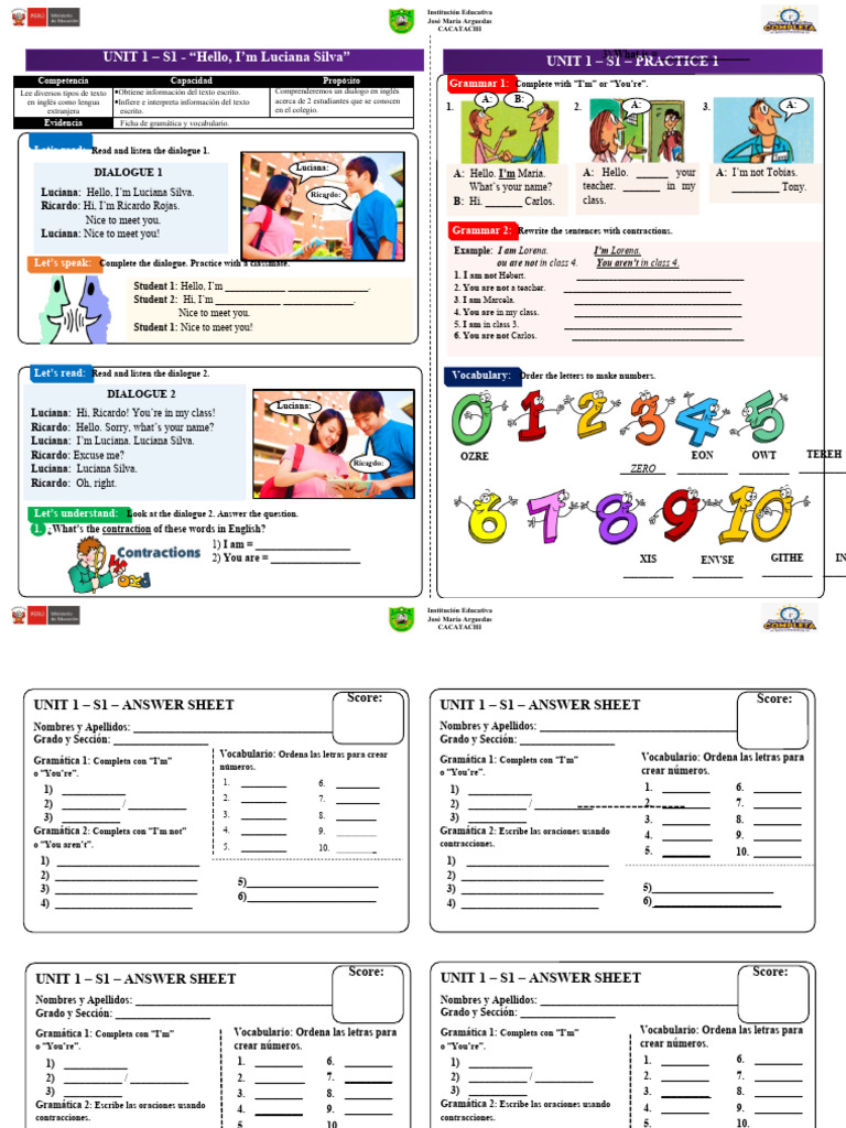 Unit 1 - Reading 1 - Ciclo Vi - 2024 | PDF | Lingüística