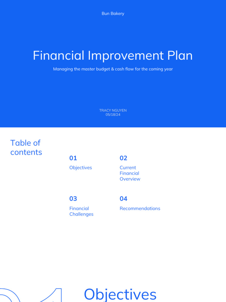 Bun Bakery Financial Strategy 2024 | PDF | Debt | Interest