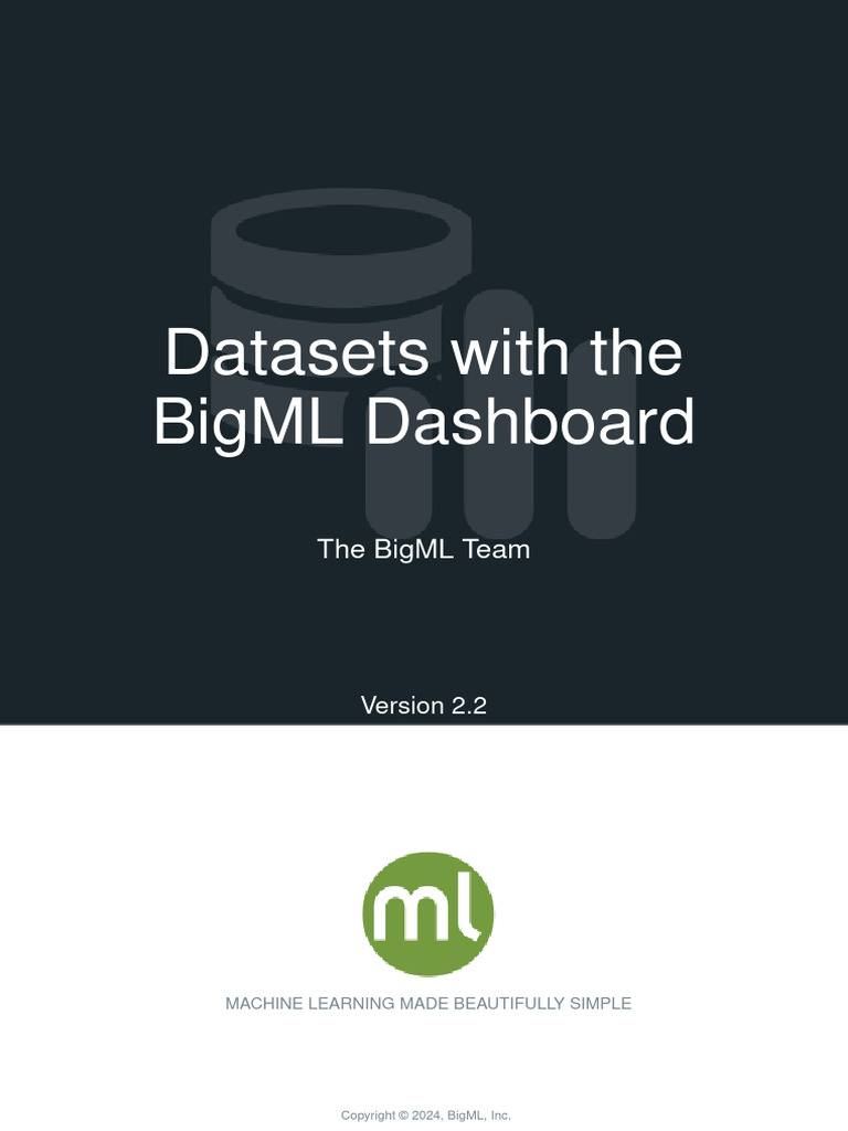 BigML Datasets | PDF | Scatter Plot | Skewness