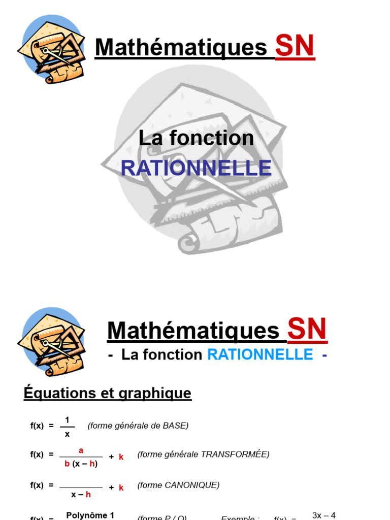 Fonction Rationnelle Ajustée 5 | PDF | Fonction (Mathématiques) | Asymptote