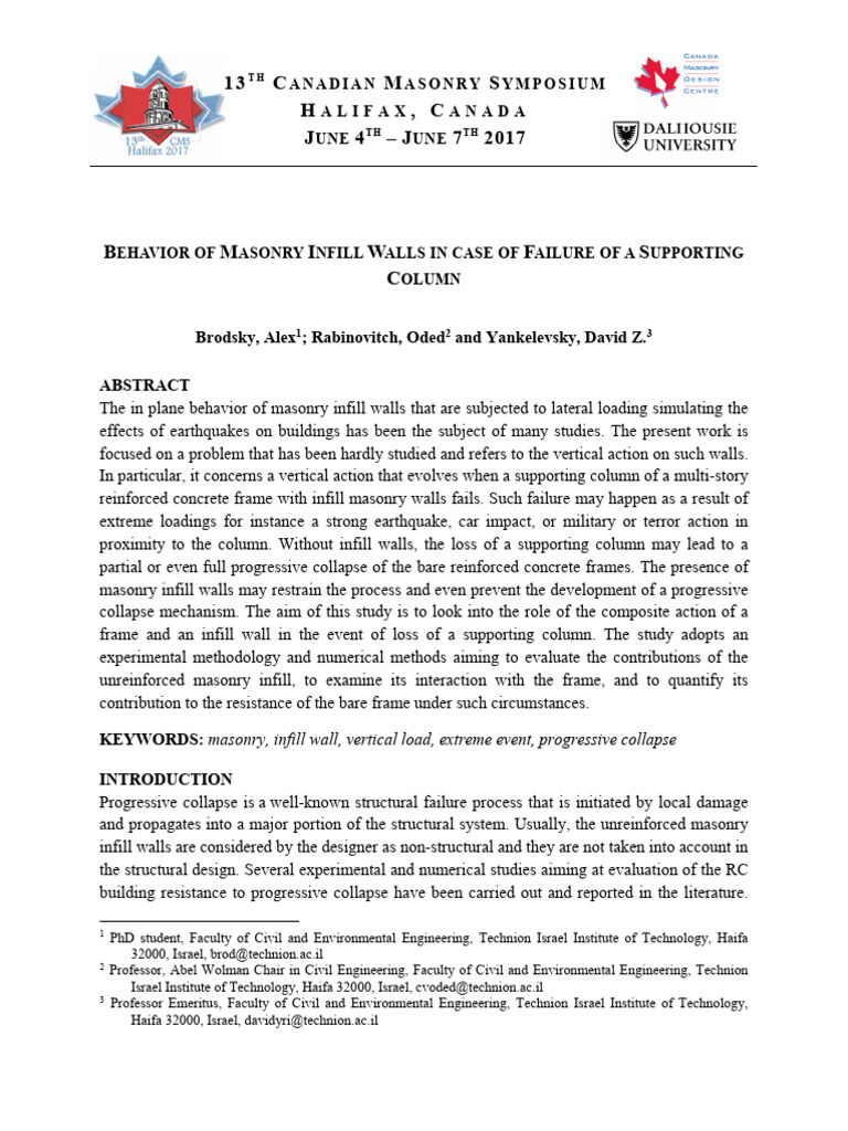 184-Brodsky-Paper-1 masonry | Download Free PDF | Strength Of Materials ...