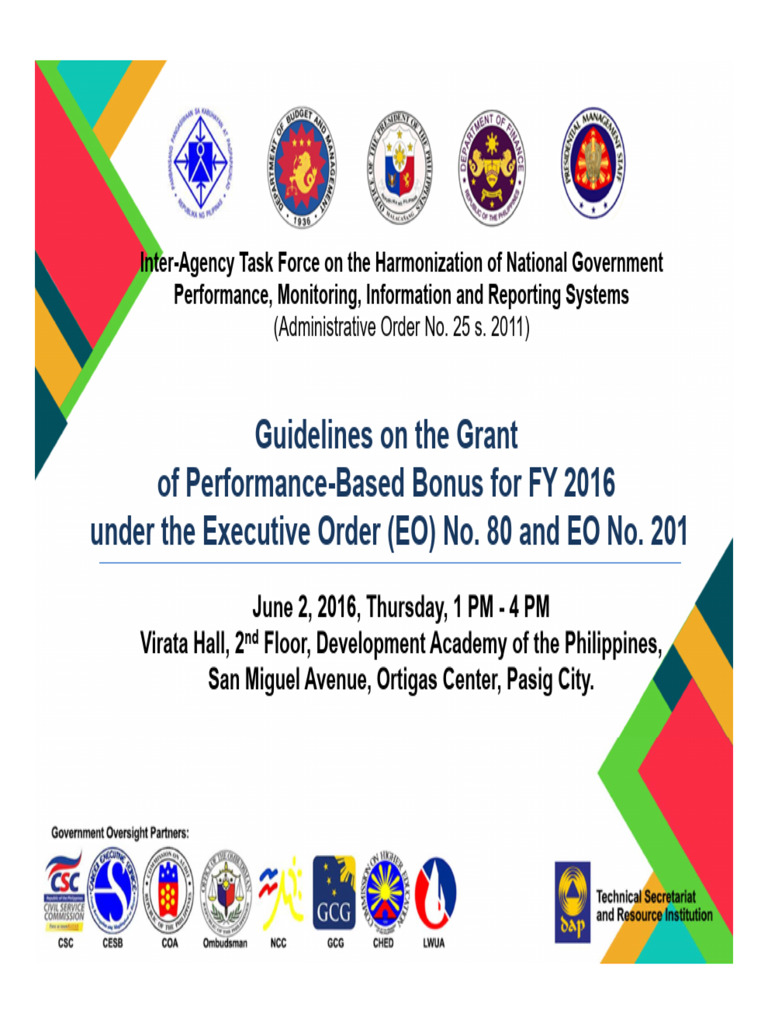 FY 2016 PBB Guidelines for Agencies | PDF | Parental Leave | Quality ...