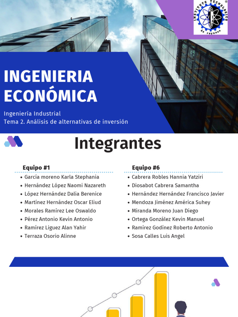 Tema 2. Análisis de Alternativas de Inversión Equipo No. 1 y 6 | PDF ...