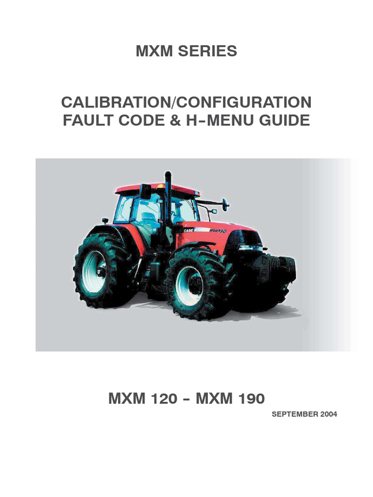 MXM Series Fault Codes & Calibration Guide | PDF | Clutch | Manual ...
