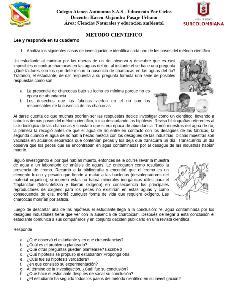Método Científico en Investigación Ambiental | PDF | Método científico ...