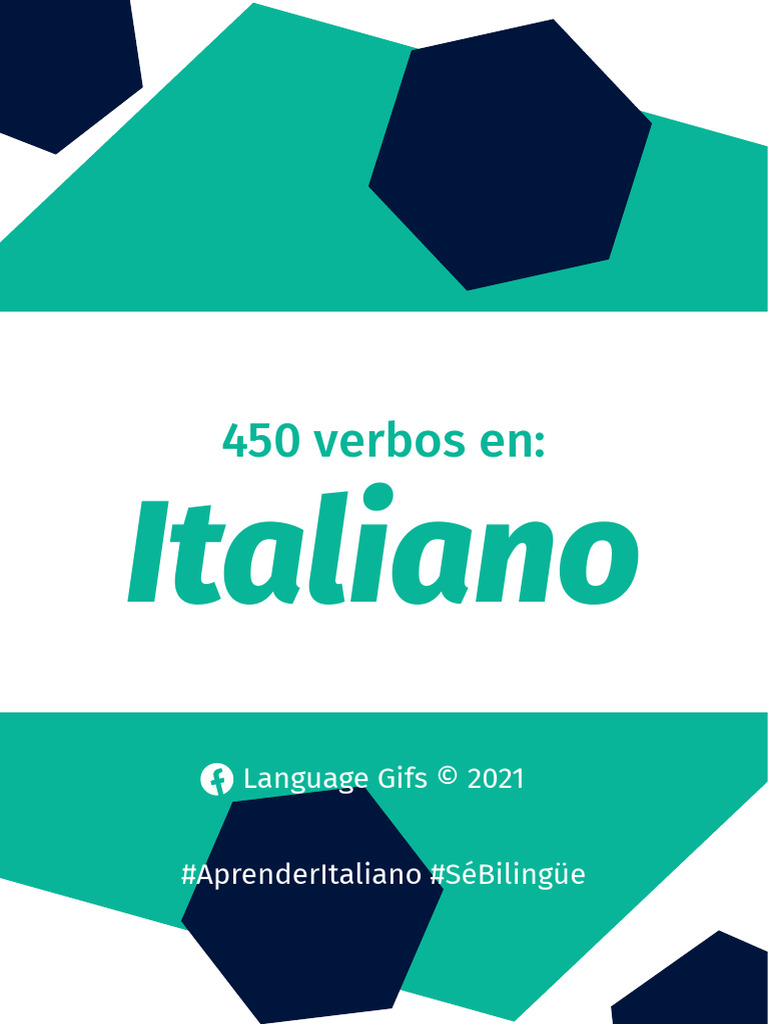 450 Verbos en Italiano | PDF