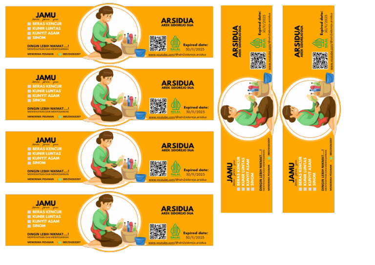 Stiker Jamu 2023 | PDF