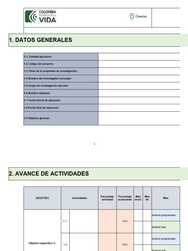 Anexo 5 - Plan Detallado de Trabajo y Proyeccion Presupuestal | PDF ...