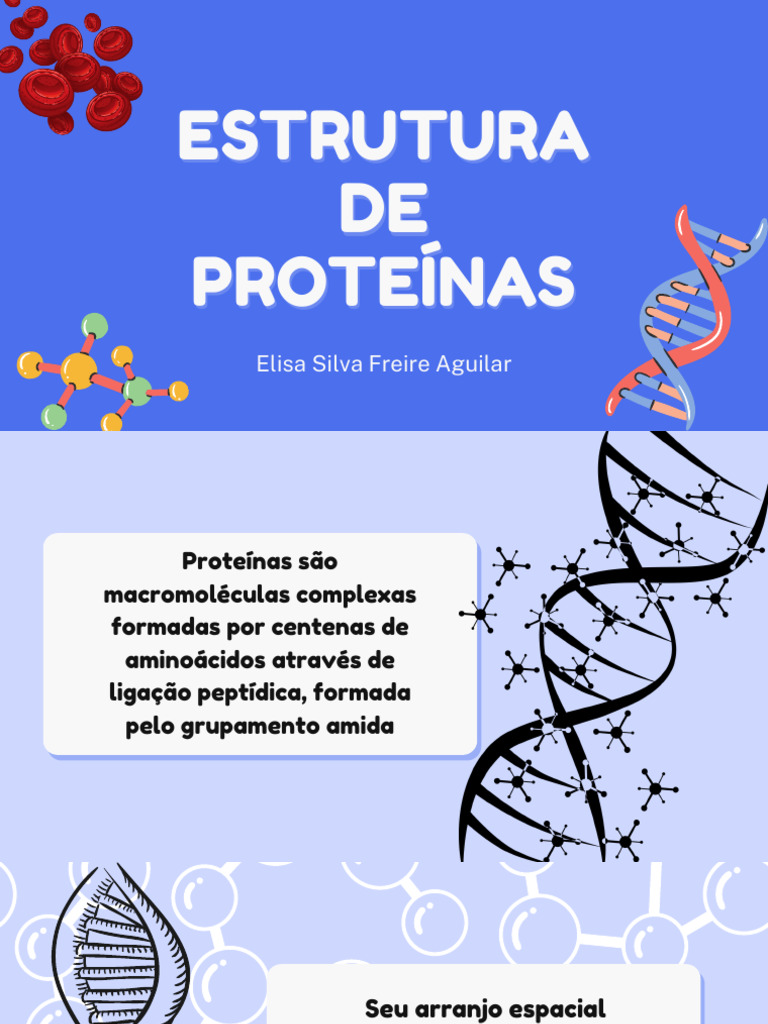 Estrutura de Proteínas | PDF | Proteínas | Hemoglobina