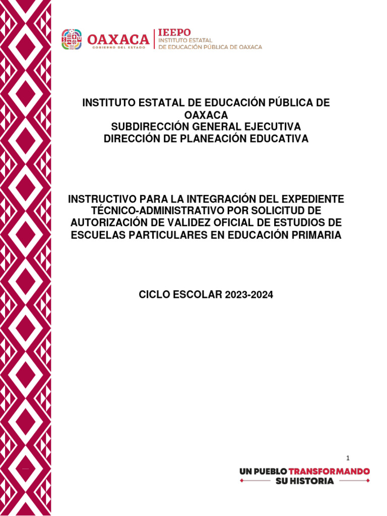 Avoe Primaria Ciclo 2023-2024 | PDF | Maestros | Educación de la ...