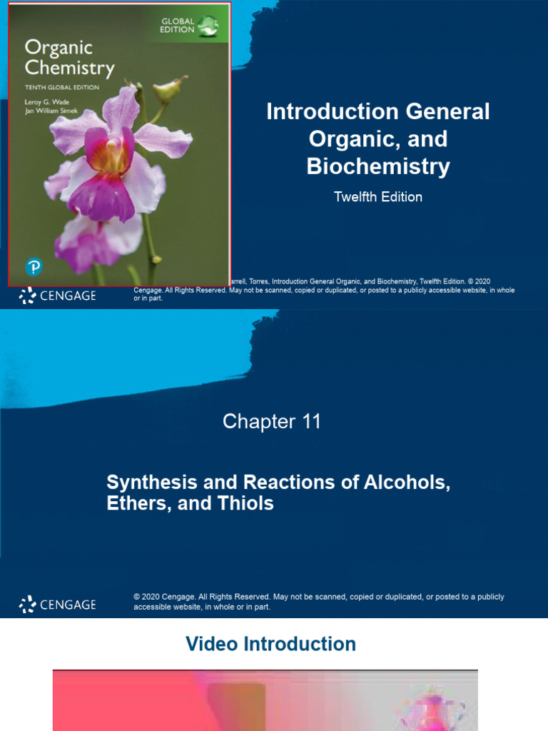 Chapter 11 Reactions of Alcohols | PDF | Thiol | Aldehyde