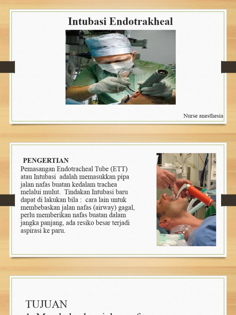 Intubasi Endotrakheal ICU | PDF