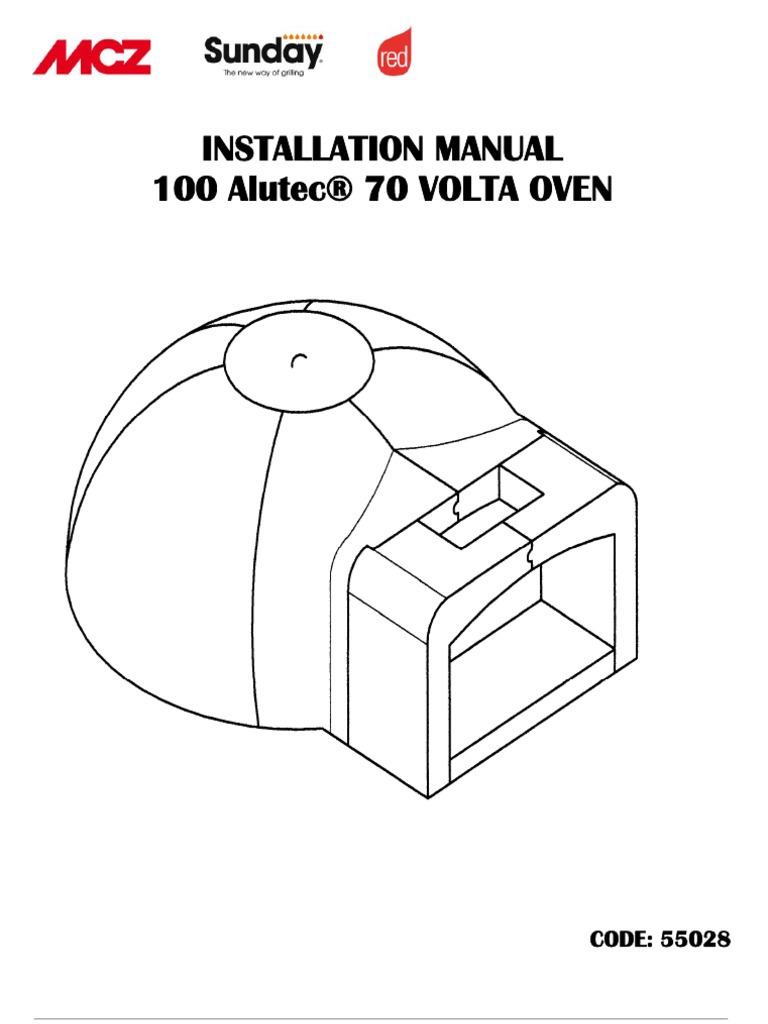Assembly of Italian Indoor Wood Fired Pizza Oven | PDF | Oven | Refractory