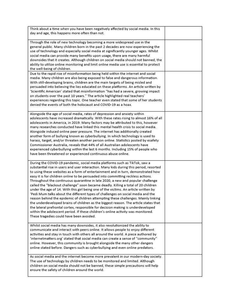 English Presentation Script | PDF | Social Media | Popular Culture ...