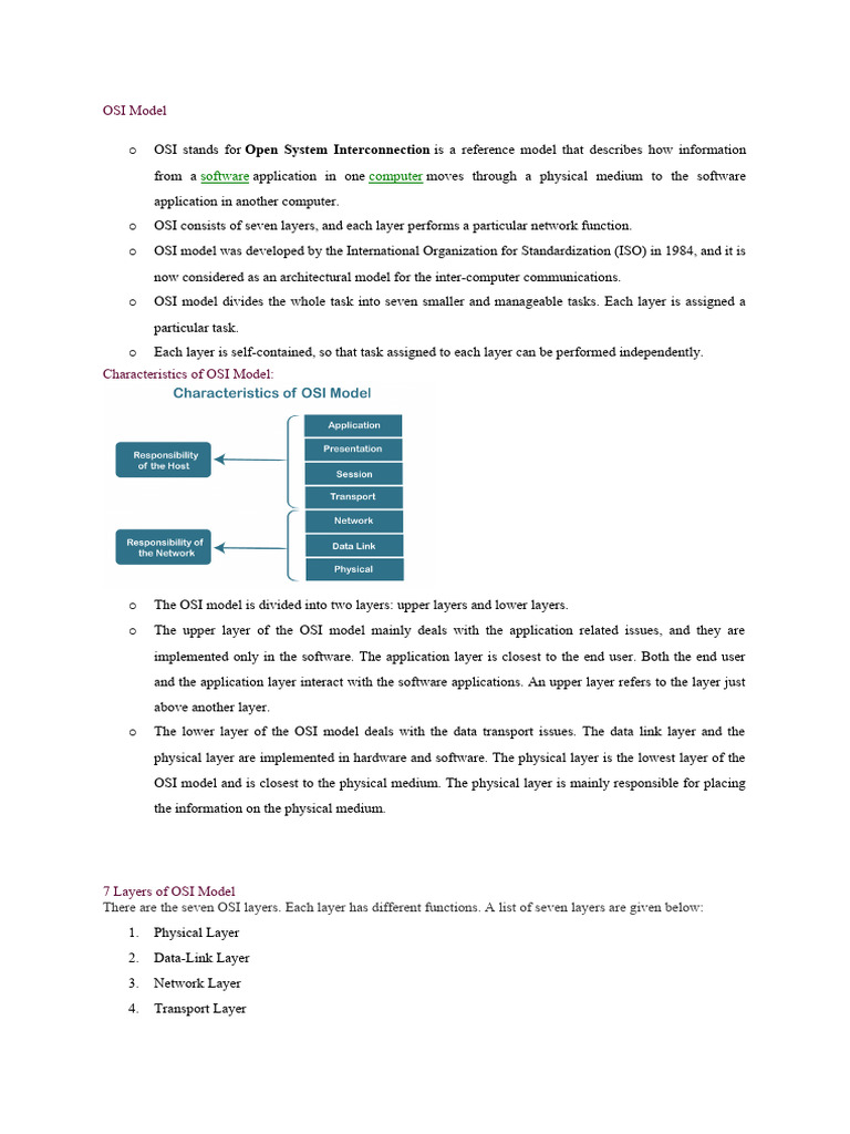 CN Osi Model | PDF | Osi Model | Domain Name System