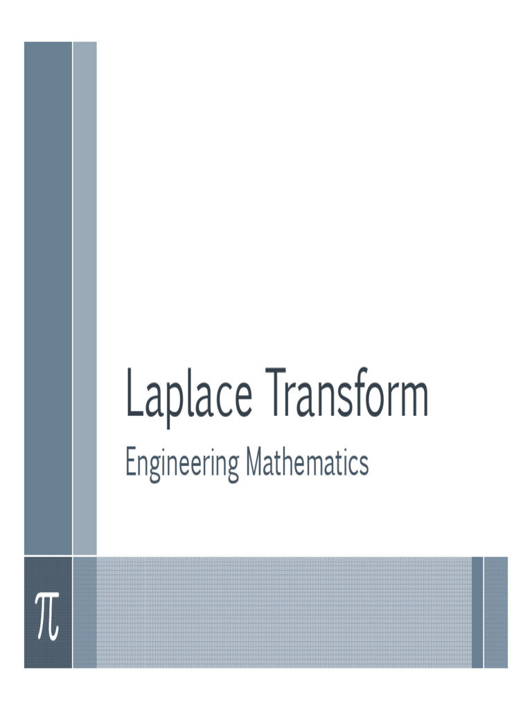 007 Laplace Transform Intro V2 Pdf
