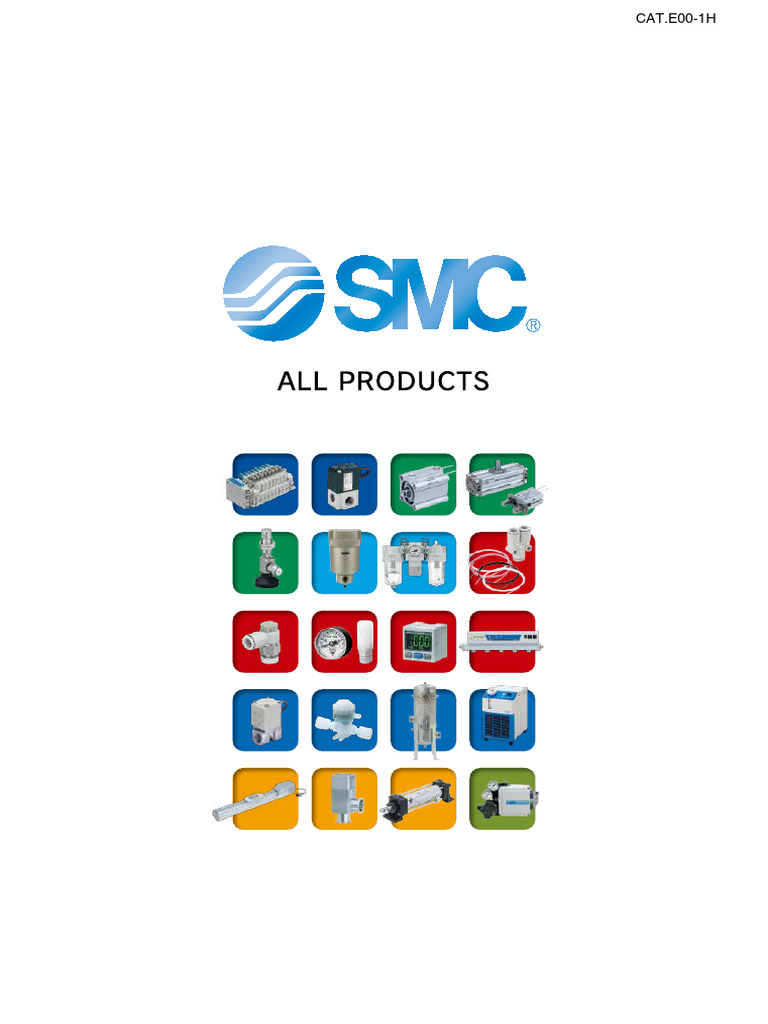 SMC All Product Catalog | PDF | Actuator | Valve