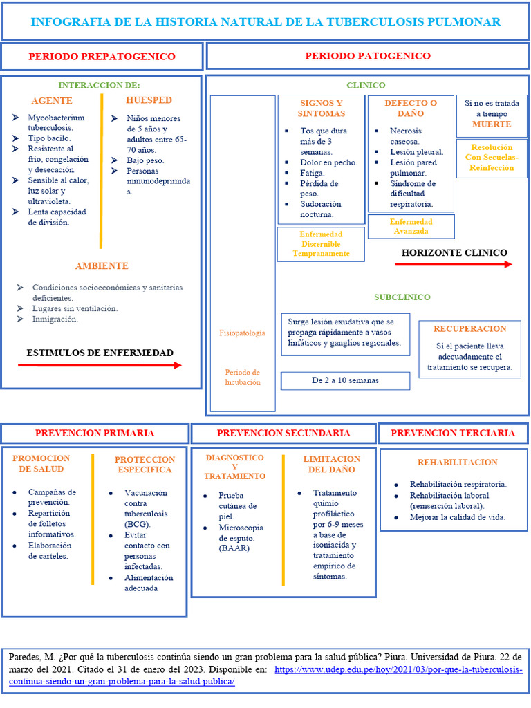 INFOGRAFIA | PDF | Tuberculosis | Medicina CLINICA