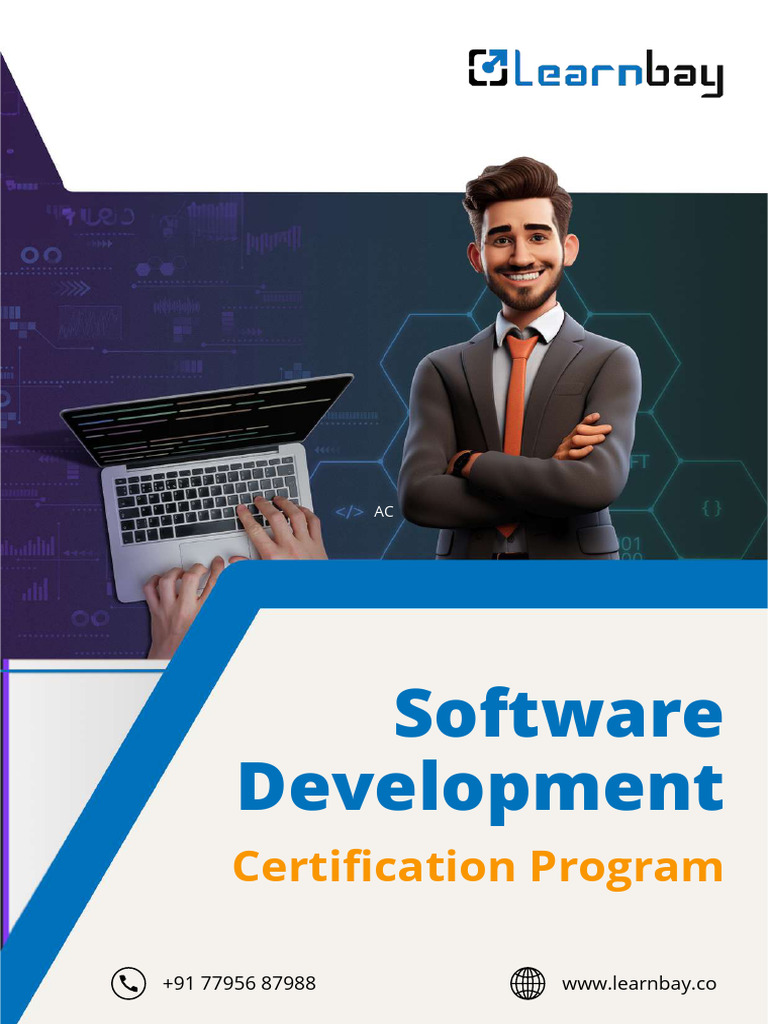 Software Developer Certification Pdf Software Engineering