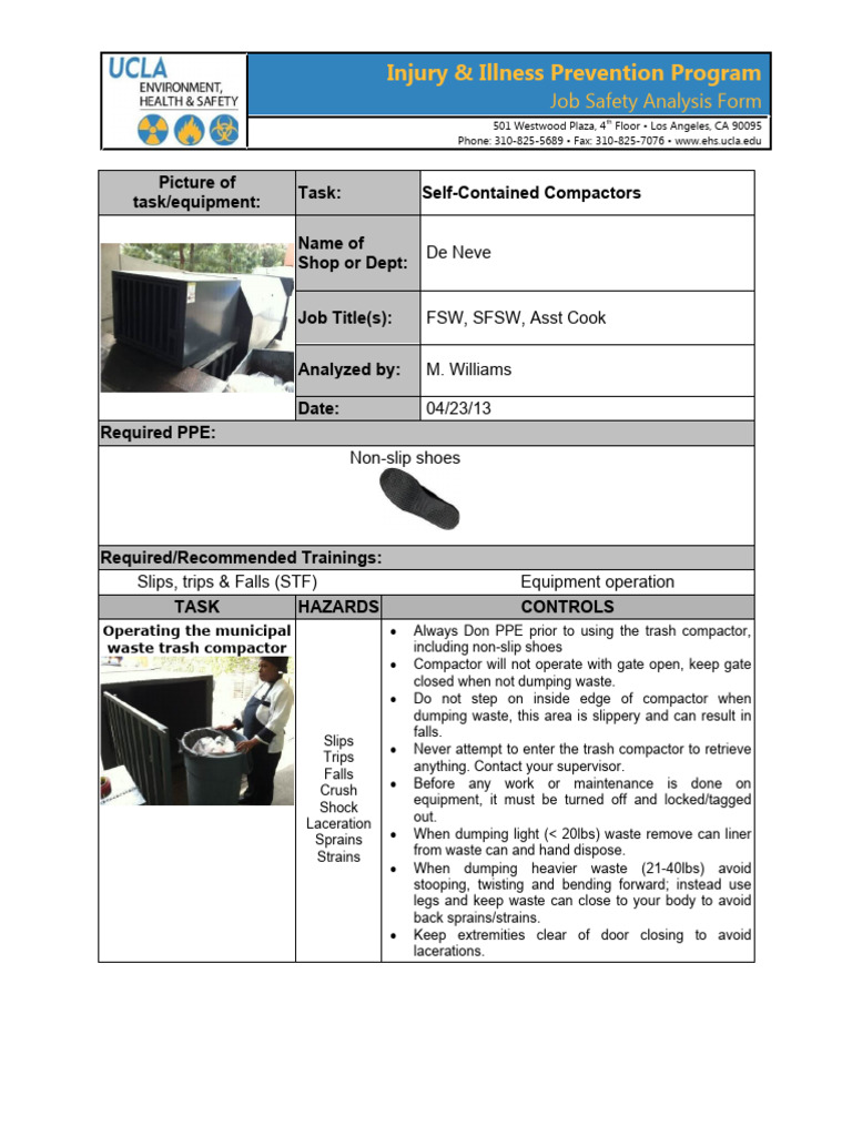 Waste Compactor | PDF | Waste | Labor Relations