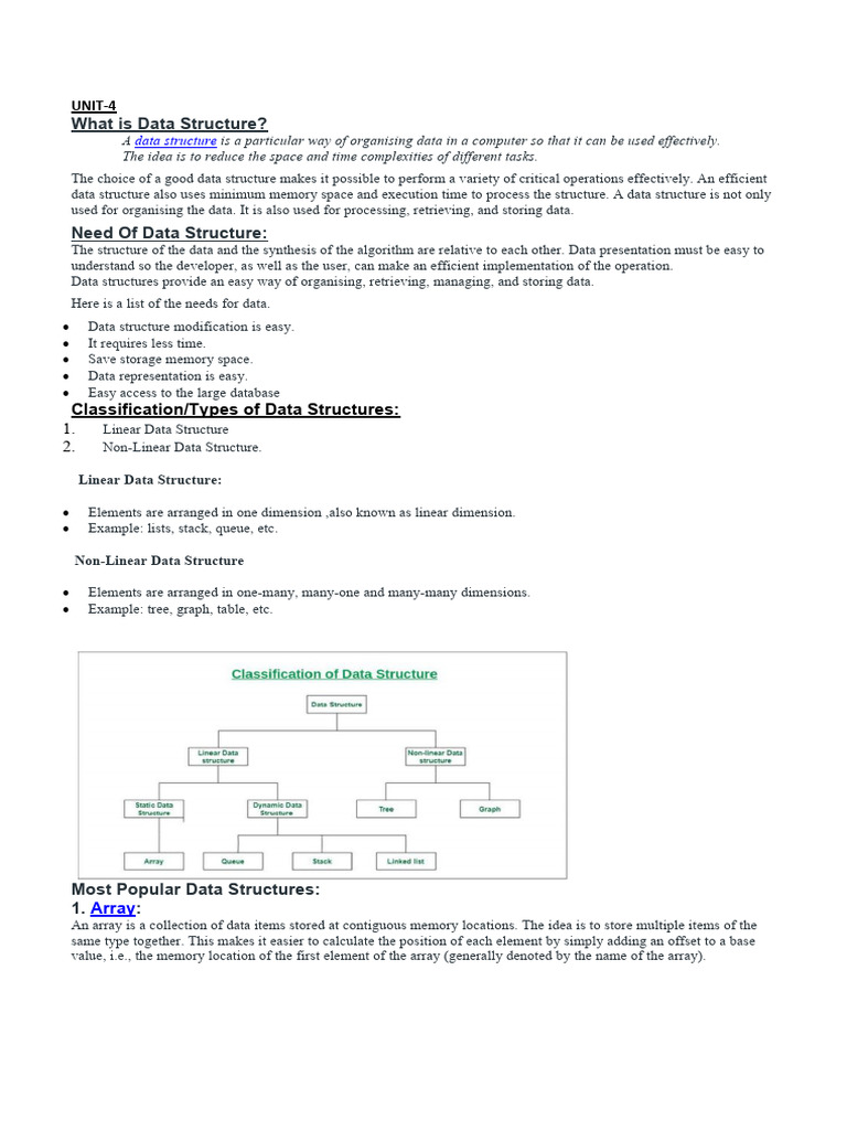 Unit 4pps2 Pdf Queue Abstract Data Type Data Structure 