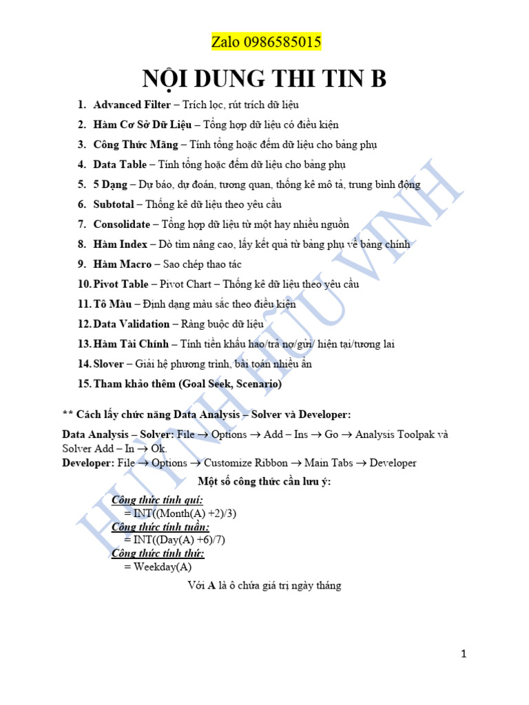 N I Dung Tin B | PDF