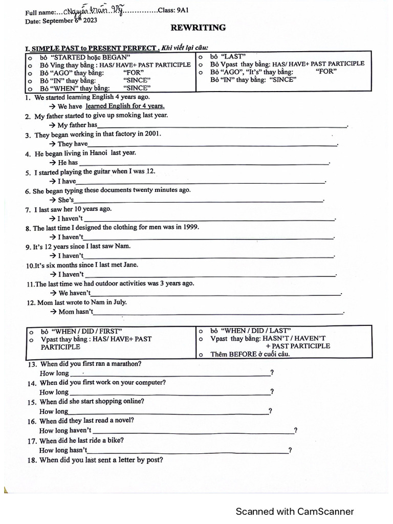 QKD-HTHT + BỊ ĐỘNG | PDF