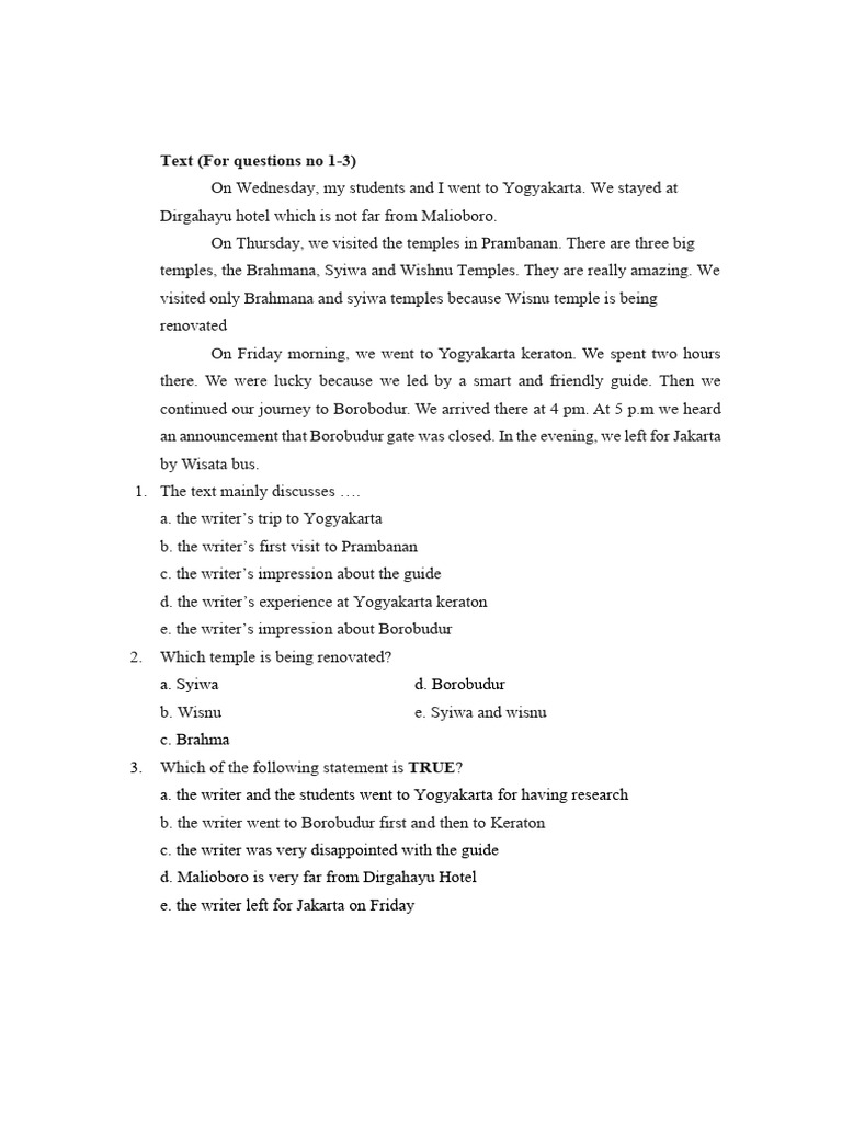 Reading Comprehension | PDF | Fax | Smoking