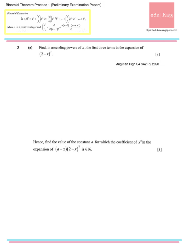 binomial-expansion-practice-1-additional-mathematics | PDF
