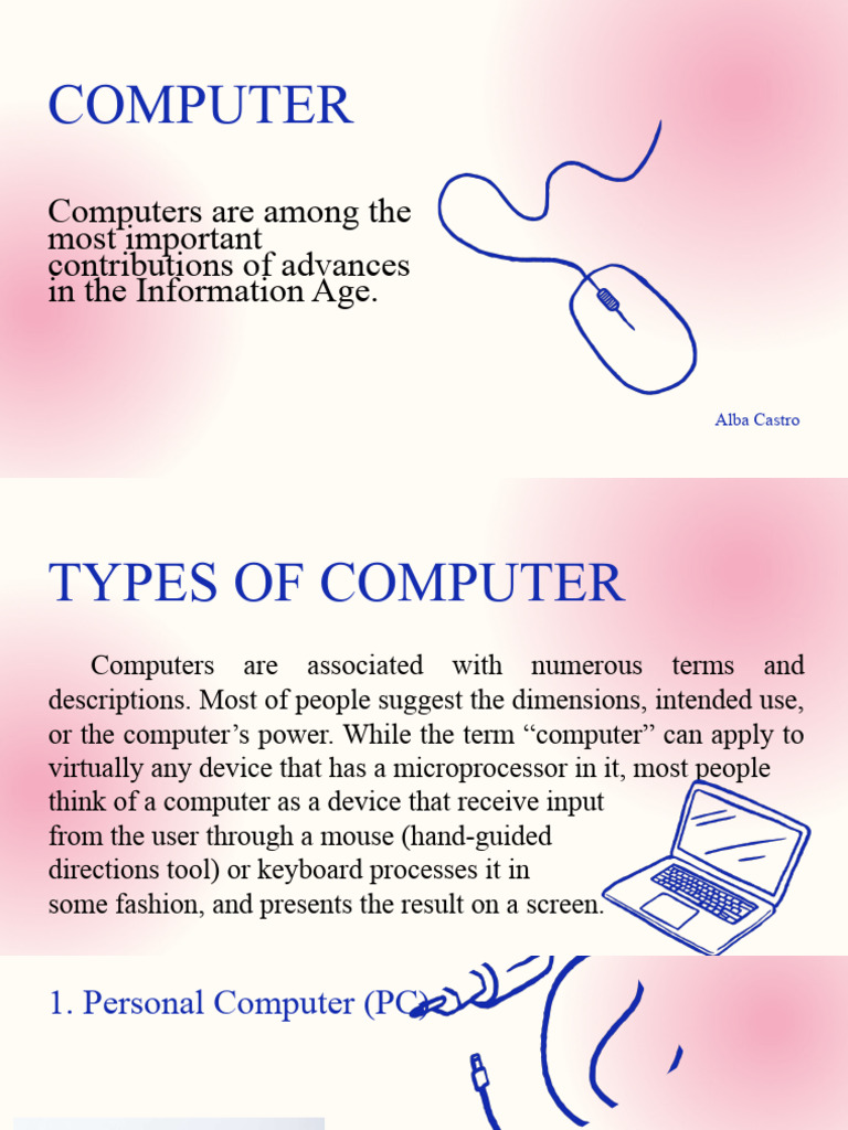 Computer: Computers Are Among The Most Important Contributions of ...