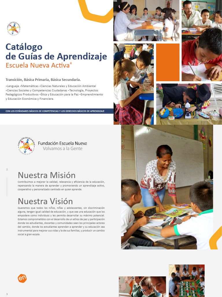 Escuela Nueva Guias Aprendizaje | PDF | Aprendizaje | Educación primaria