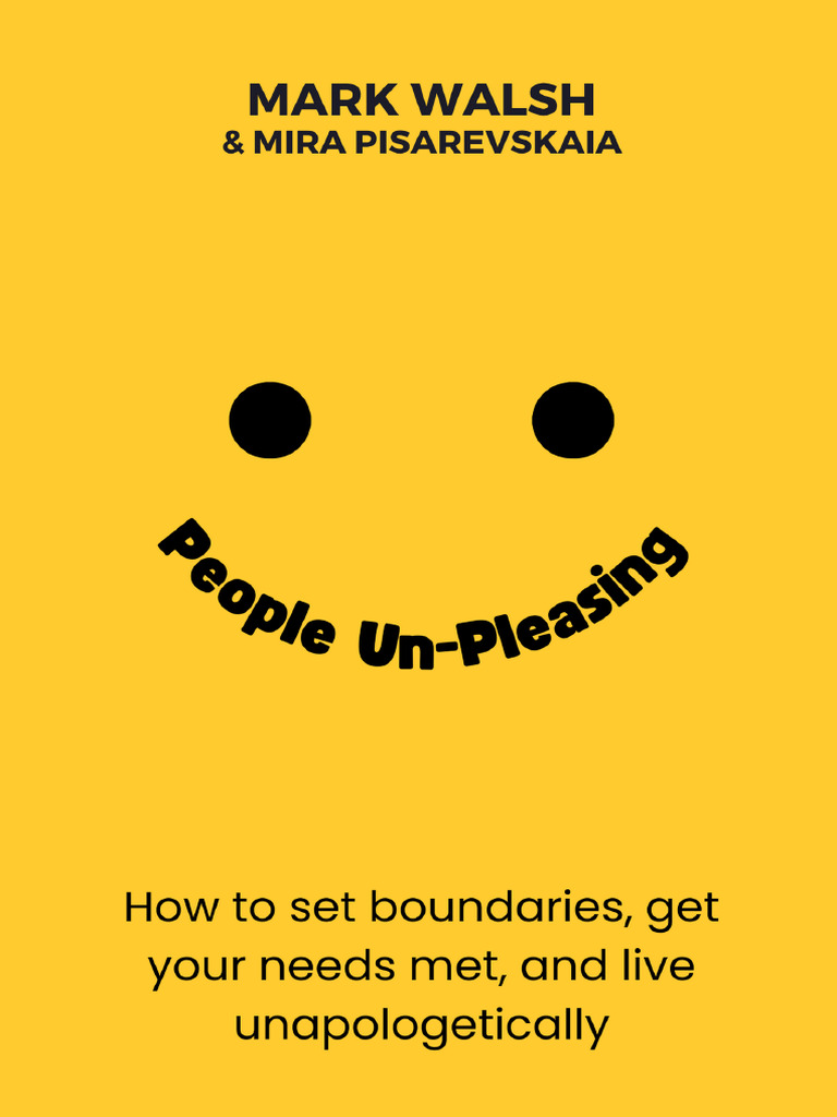 Mark Walsh - People Unpleasing | PDF | Self Esteem | Attachment Theory