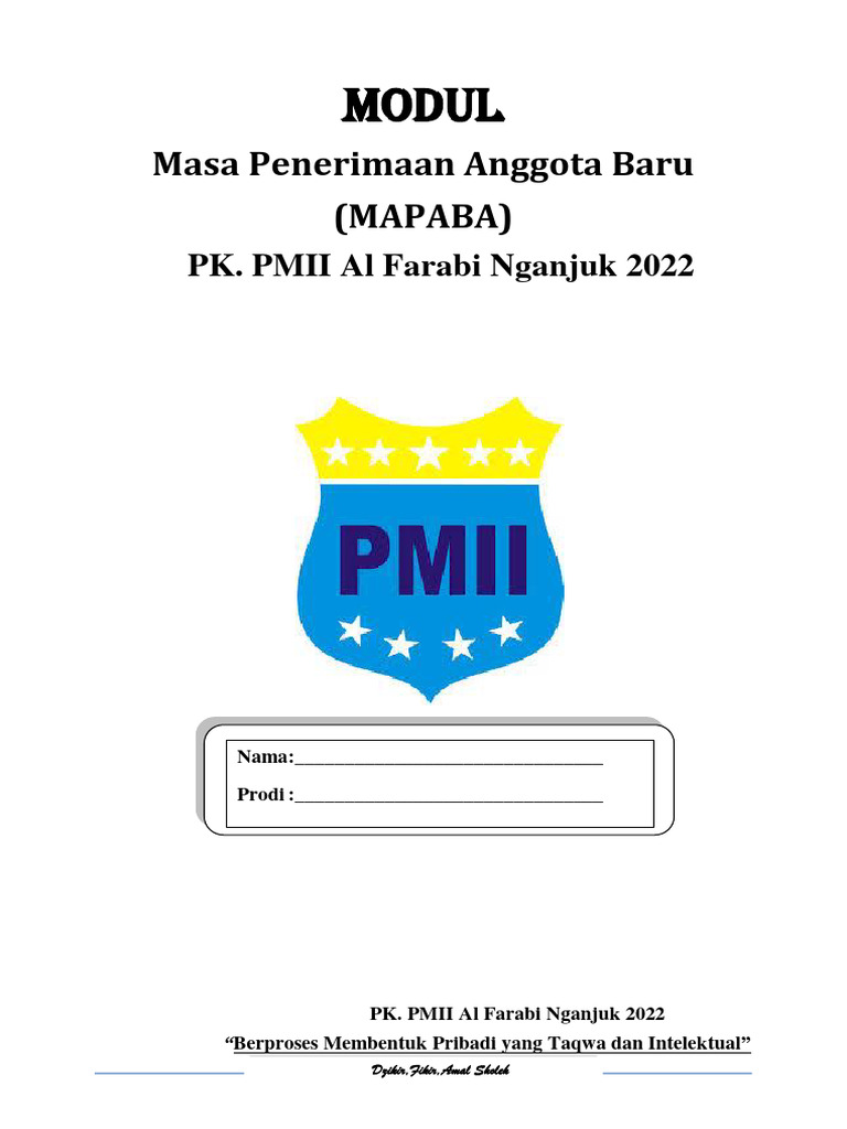 Modul - Mapaba Raya Komis | PDF | Karier & Perkembangan