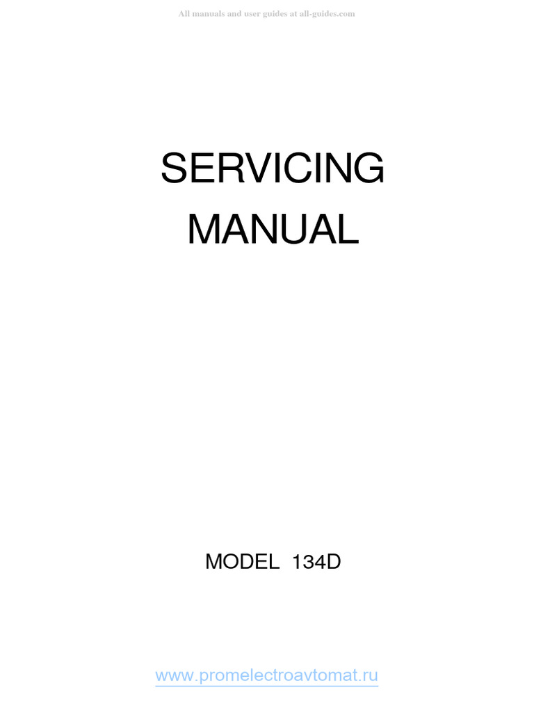Janome 134D Sewing Machine Service Manual | PDF | Sewing Machine | Belt ...