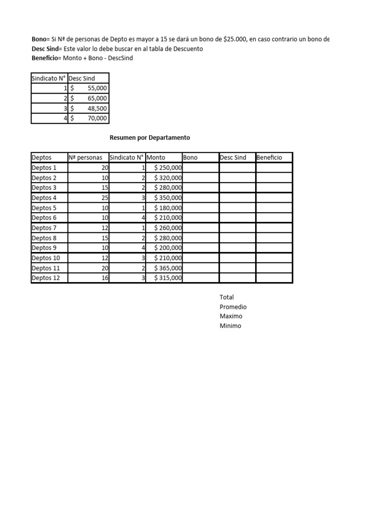 Evaluacion Complementaria 3 | PDF