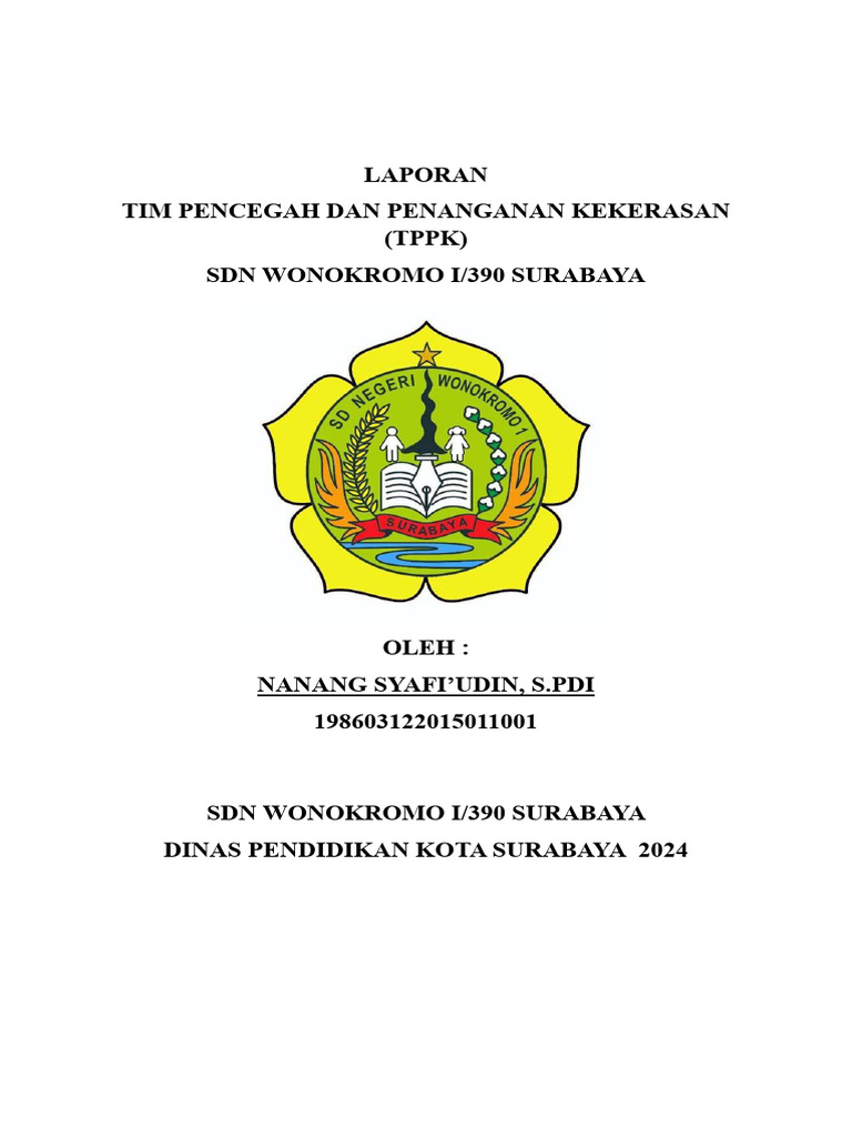 Laporan Tim TPPK | PDF