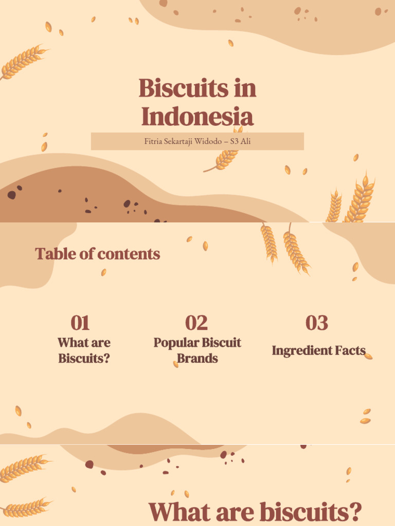 Popular Biscuits in Indonesia | PDF | Biscuit | Foods