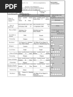 Philippine Marriage Certificate Form No. 97 | PDF