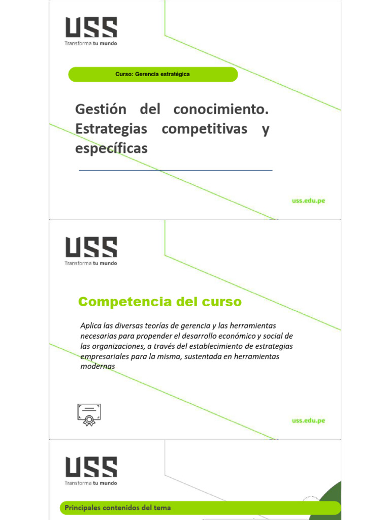 Sesión 3. Gestión Del Conocimiento | PDF | Conocimiento administrativo ...