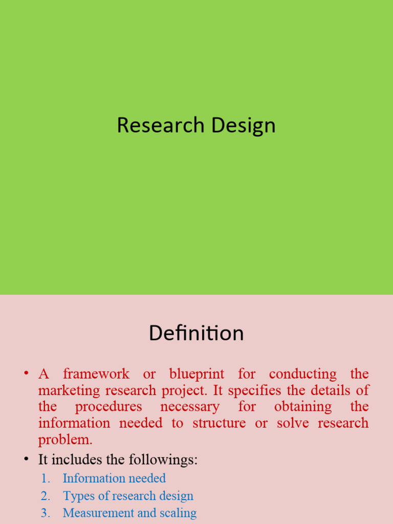 Research Design | PDF | Sampling (Statistics) | Survey Methodology